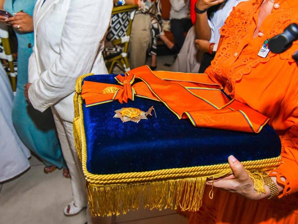 Colombian Parliament Honors Mathis Wackernagel - Global Footprint Network